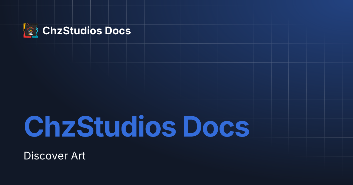 ChzStudios Docs | ChzStudios Docs